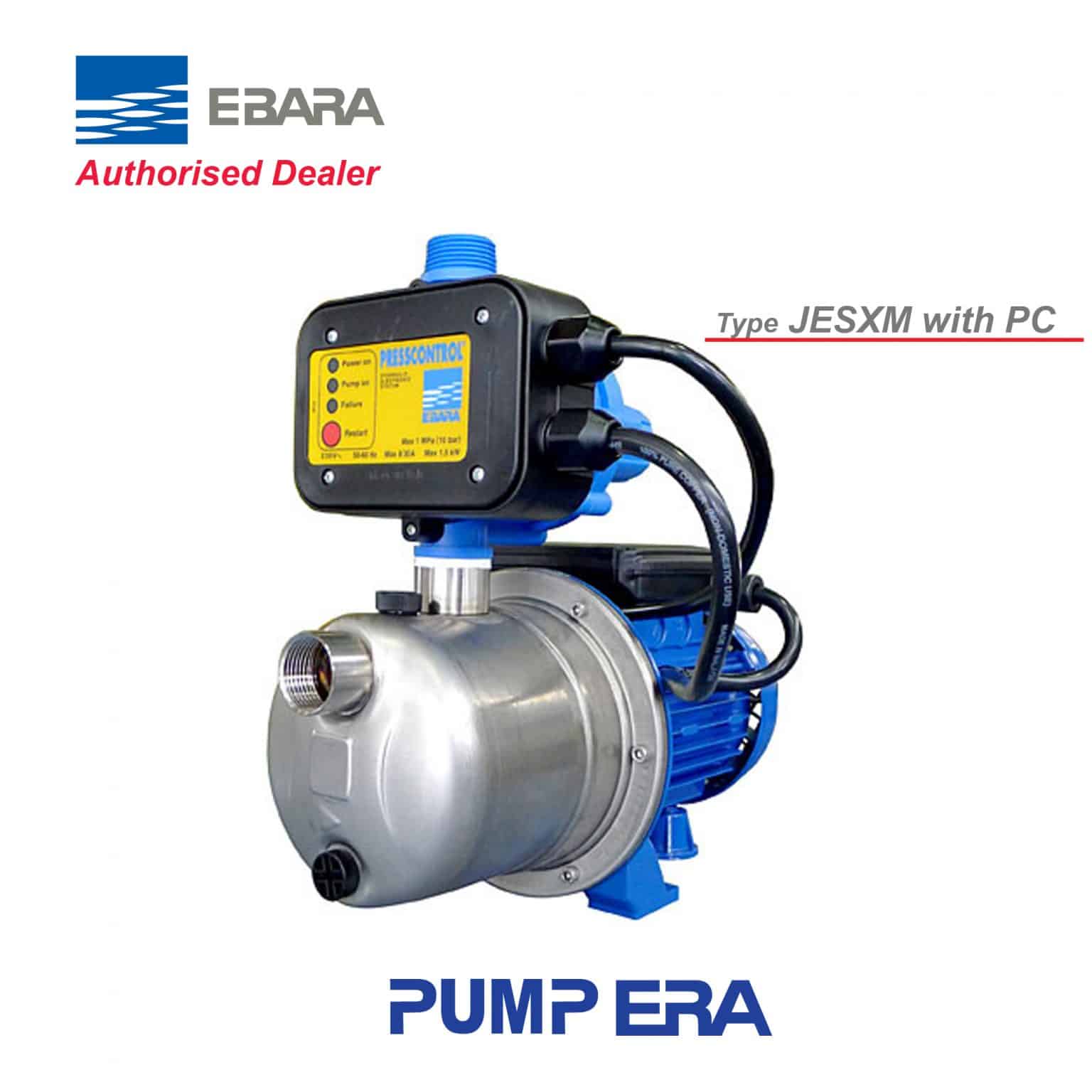 EBARA Self-Priming Pump JESXM 5-PC 0.37kw - Pump Era Sdn. Bhd.